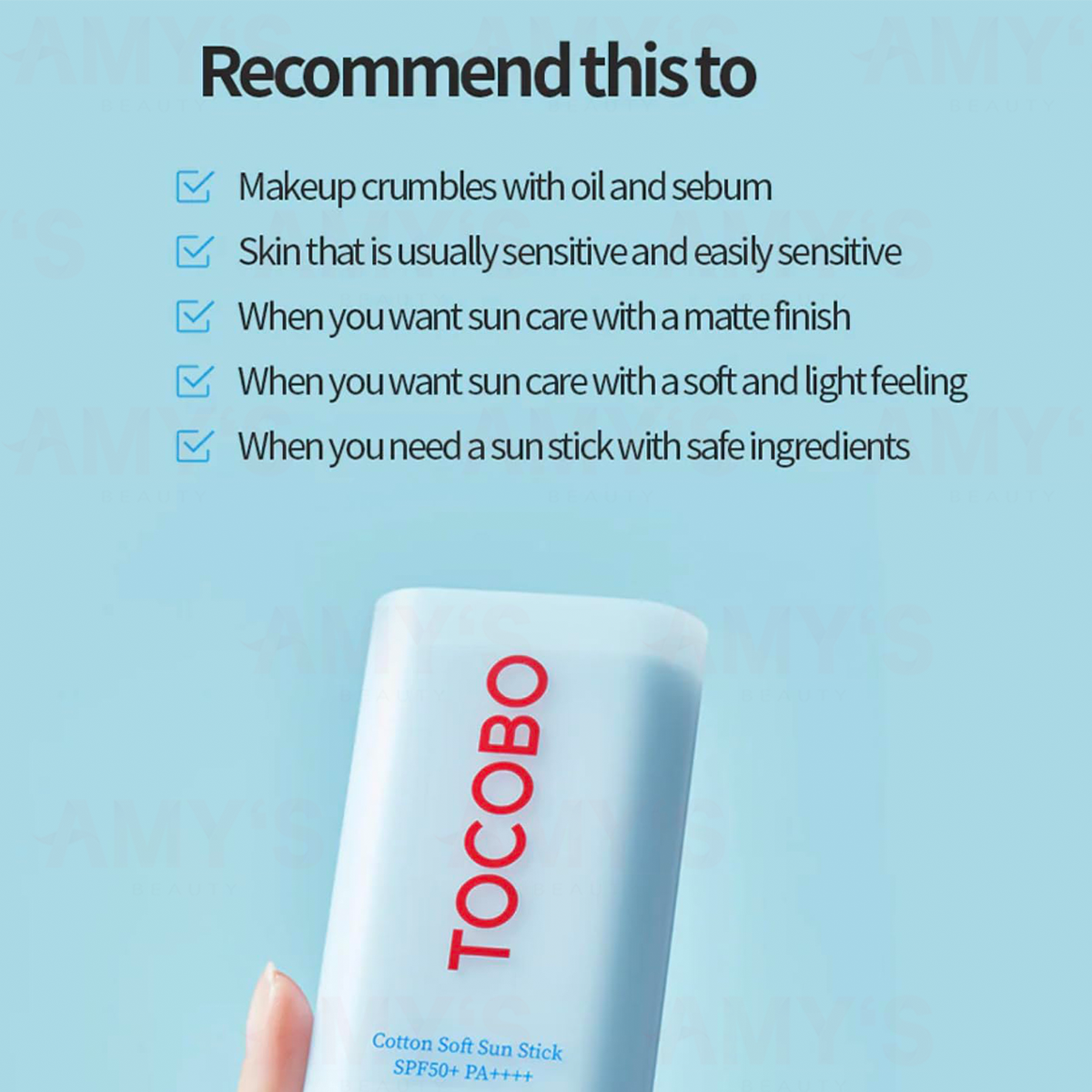 🌟5 5 SALE🌟Korea Tocobo Sunstick, Tocobo Sunscreen Stick 19g SPF 50 ...