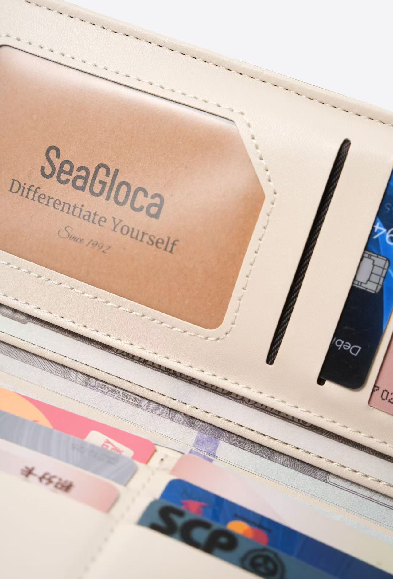 SeaGloca New Fashion Niche Simple Classic Print Floral Fresh Zipper ...