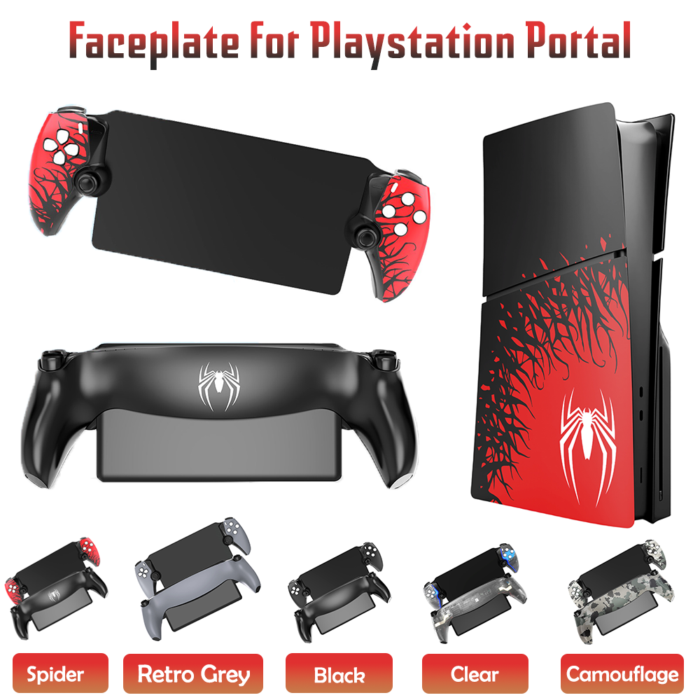 Limited Spider Faceplate for Playstation Portal Shell Cover Replacement ...