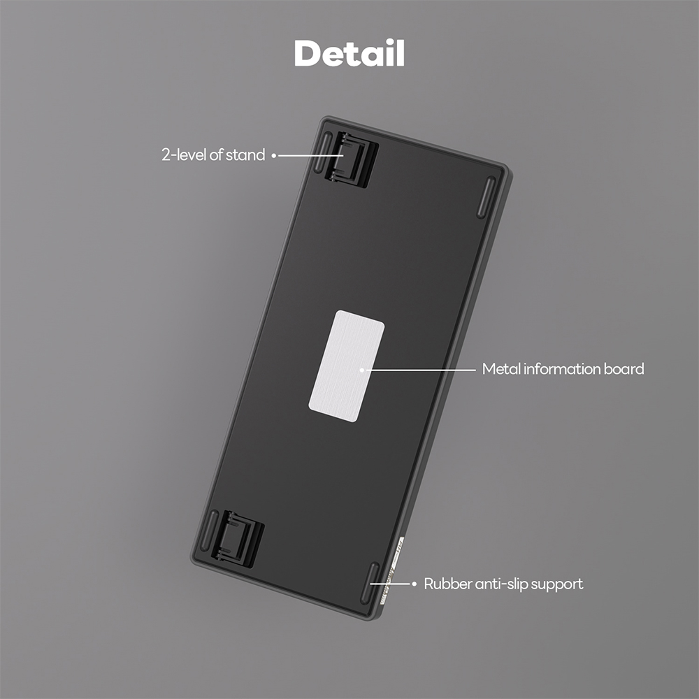 New RK Royal Kludge RKR75 Phantom 80 Key Gasket Wired Mechanical ...