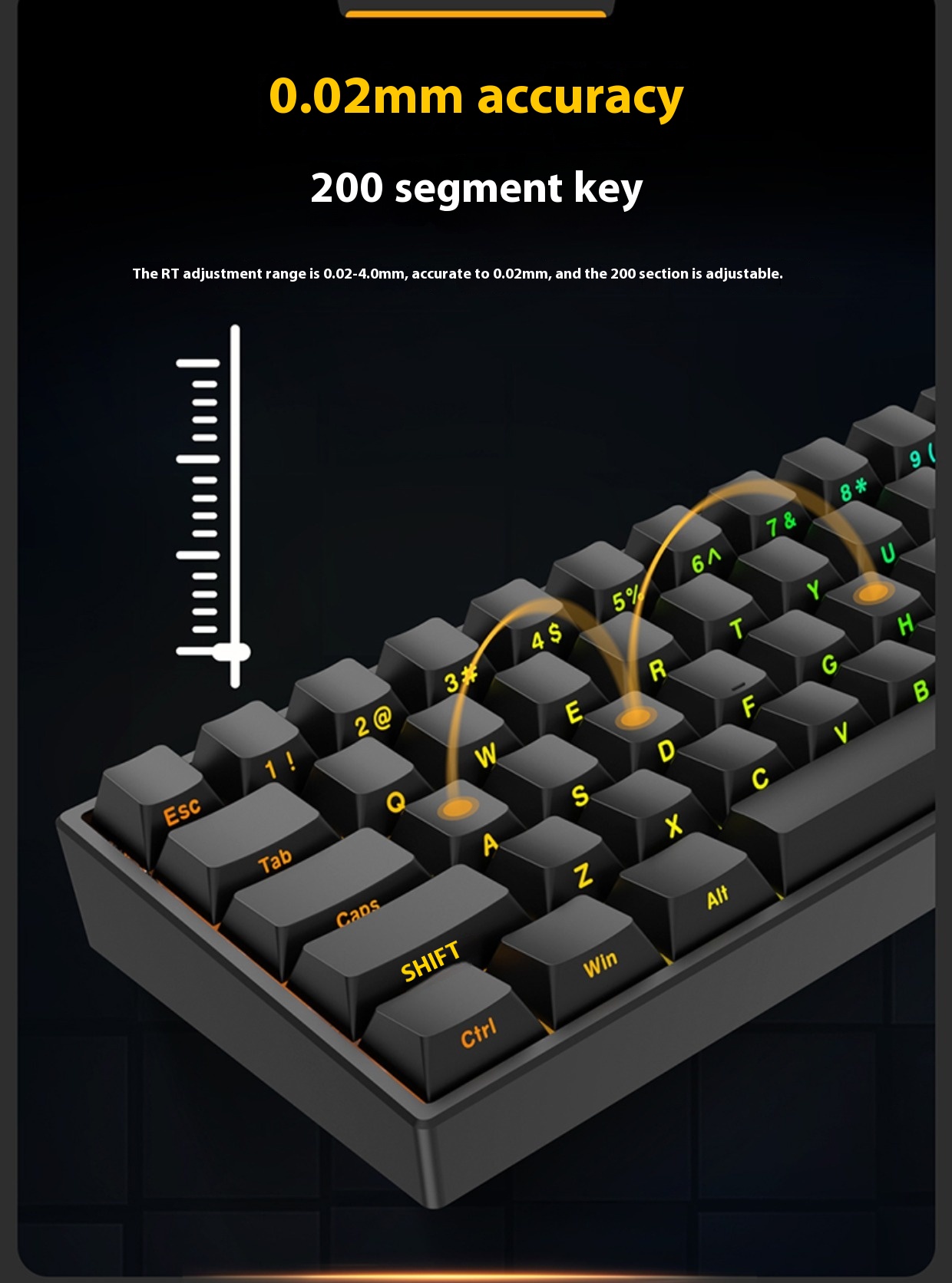 Irok ND63 PRO Magnetic axis mechanical keyboard 0 dead zone hot ...