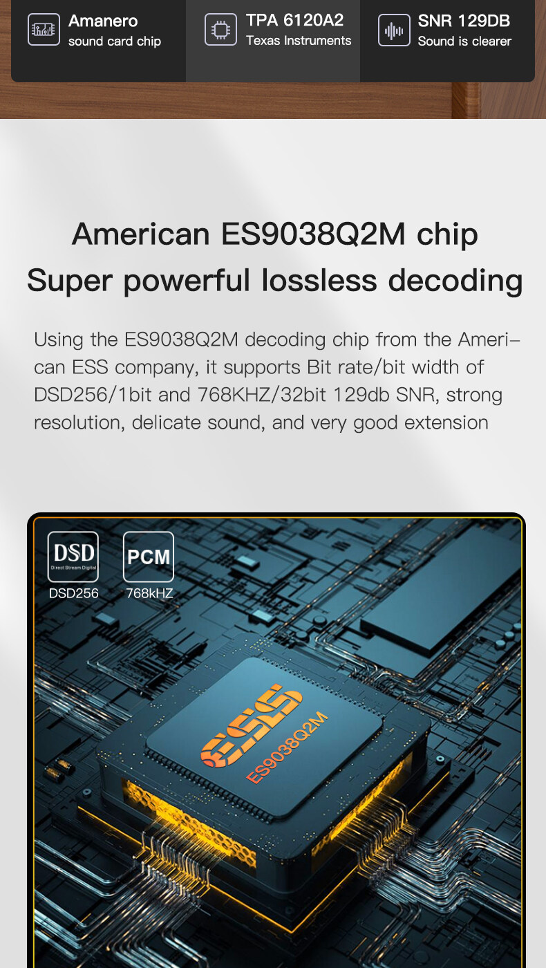 New HIFI-Q6/Q6PRO Bluetooth digital player hifi audiophile U disk ...