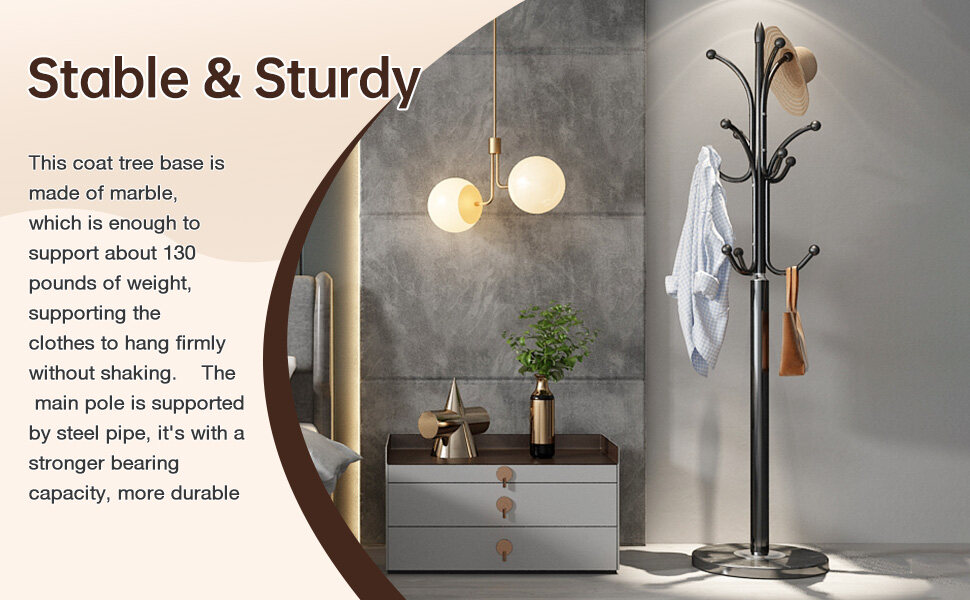 24h shipping Local Stock Higher Quality Modern Classroom Coat Rack Tree ...