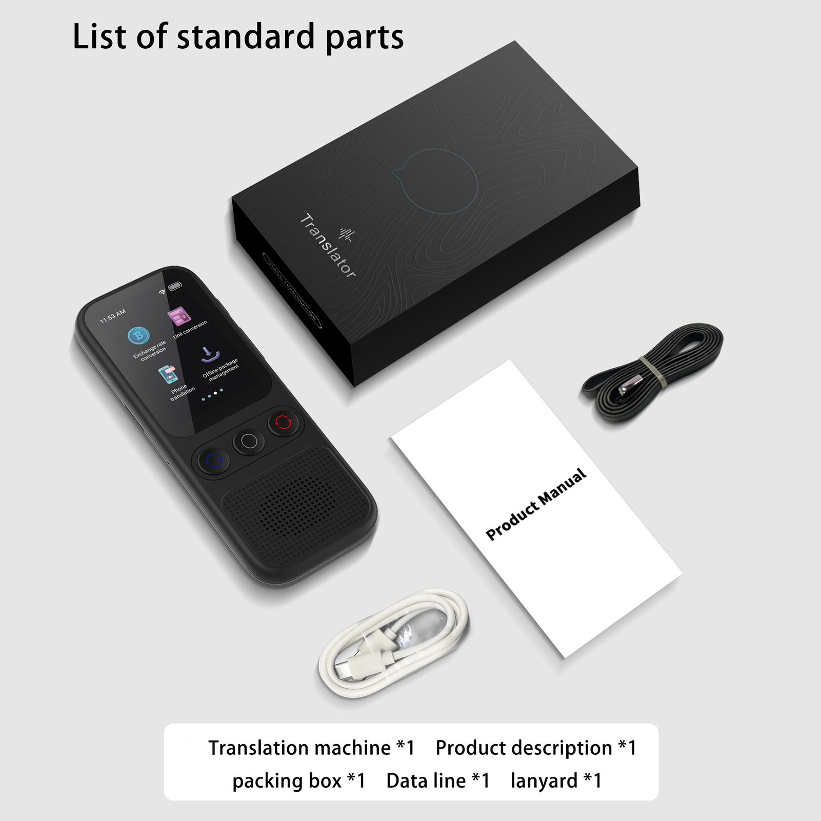 ⭐LOCAL⭐Portable Language Translator Device with 138 Languages Voice ...