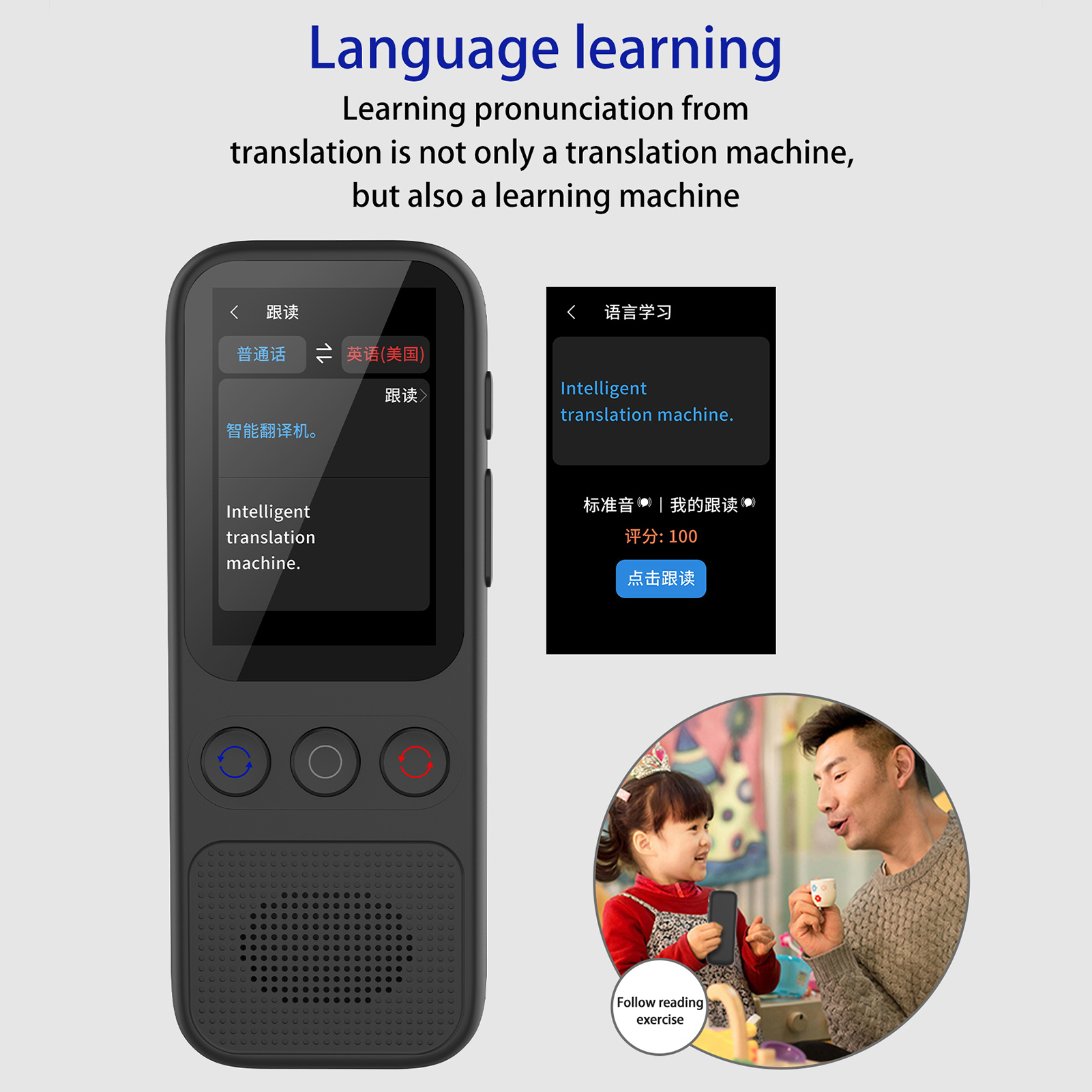 ⭐LOCAL⭐Portable Language Translator Device with 138 Languages Voice ...