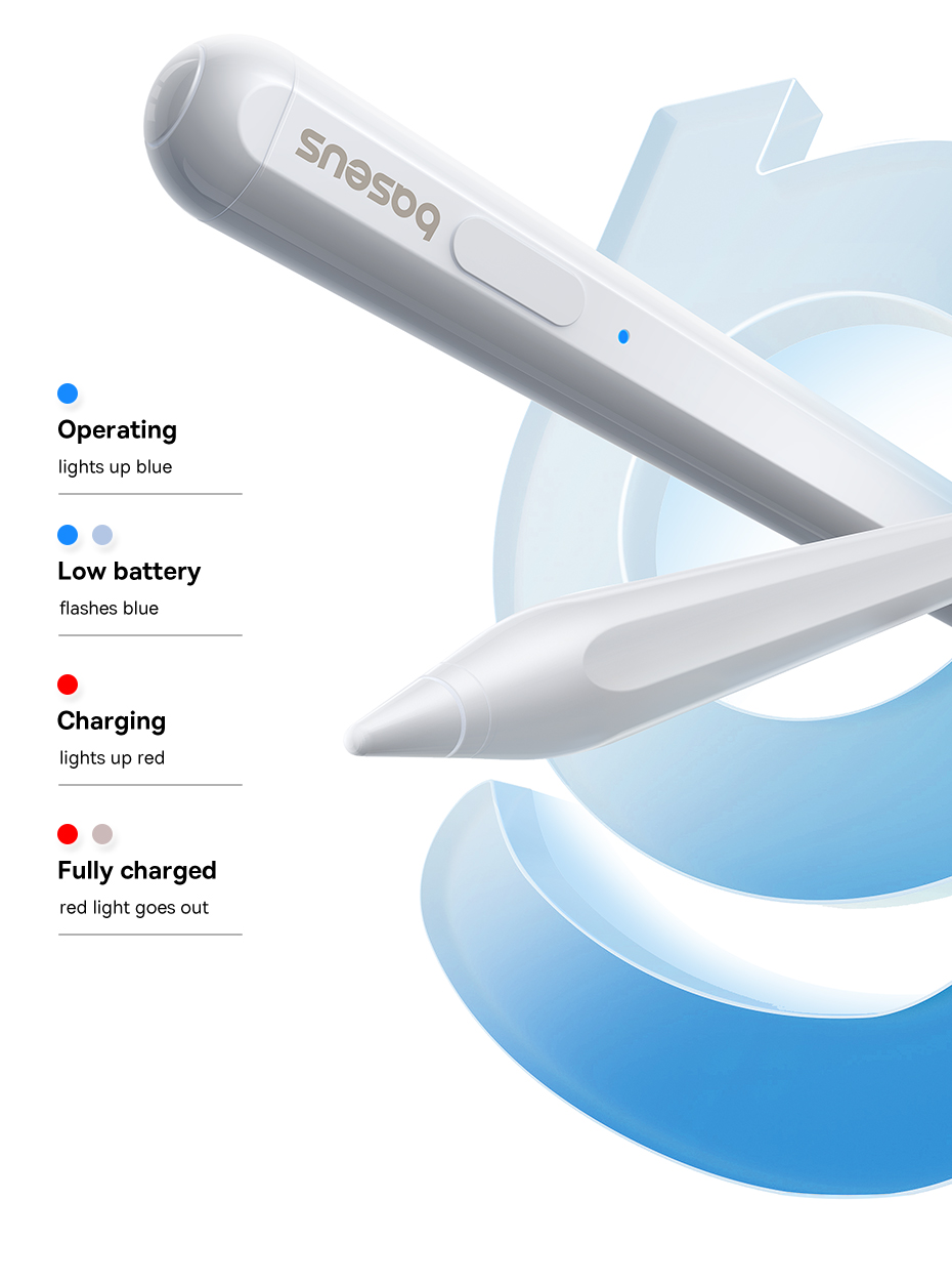 Baseus Smooth Writing 2 Stylus with LED Indicators Wireless Version ...