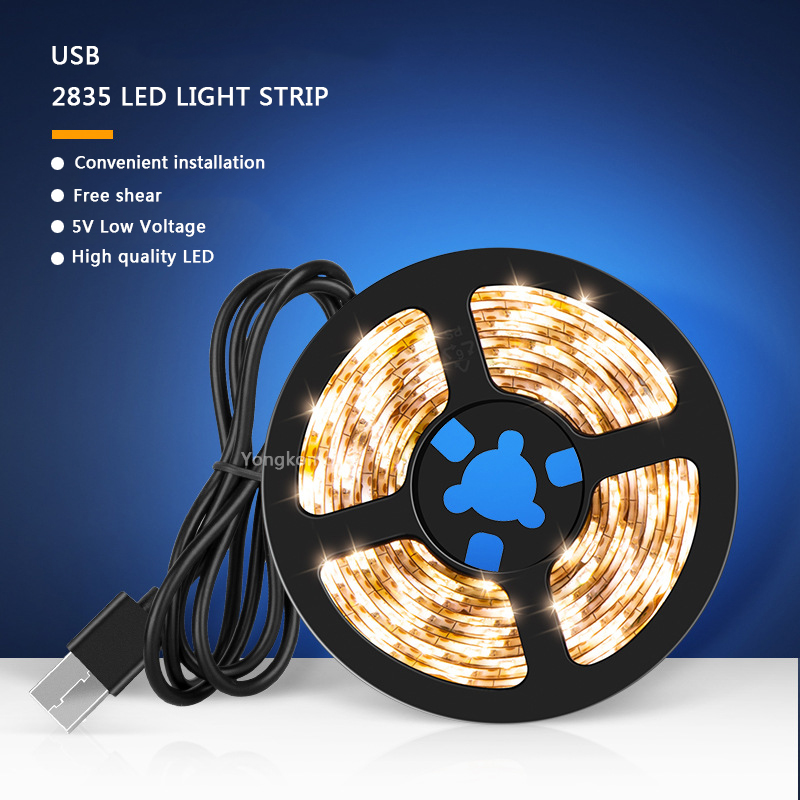 LED Strip Light 5V USB SMD 2835 LED TV Background Lighting LED Strip ...