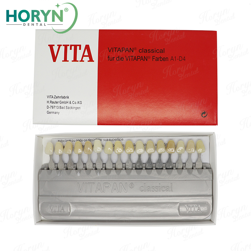 16 Colors Teeth Shade Guide Classical Dentistry Equipment Teeth Whiting ...
