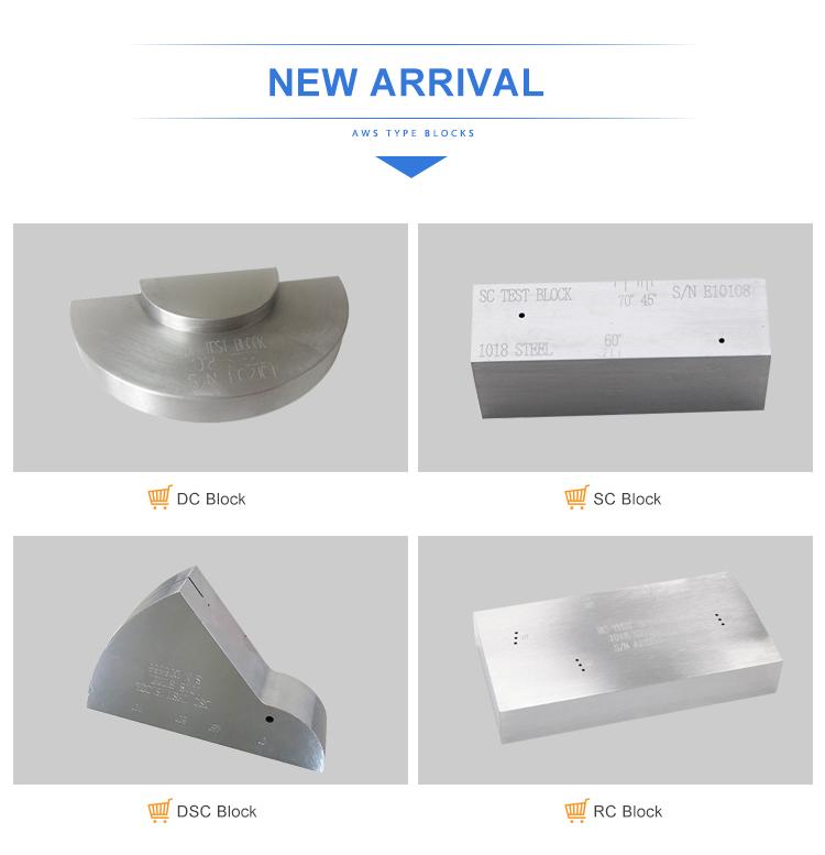 AWS Phased Array Calibration Standard Block five holes at 0.060 ...