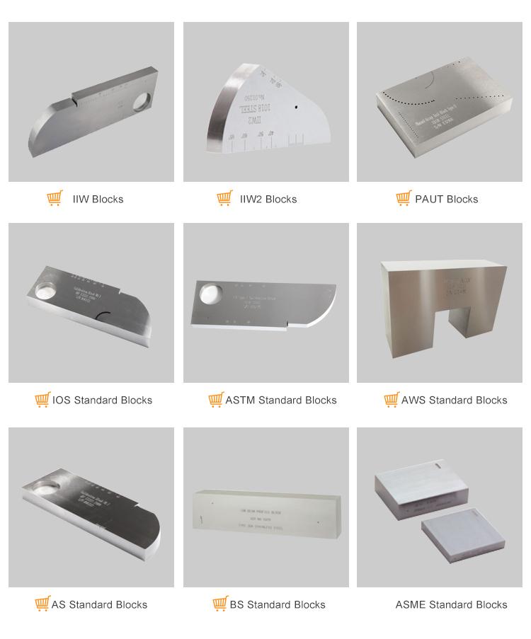 AWS Phased Array Calibration Standard Block five holes at 0.060 ...