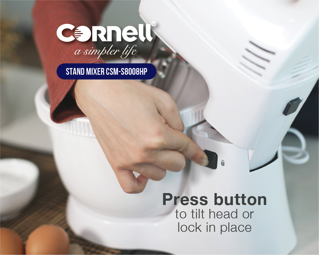 Cornell 5 Speeds Kitchen Stand Mixer (3.5L) CSM-S8008HP | Shopee Malaysia
