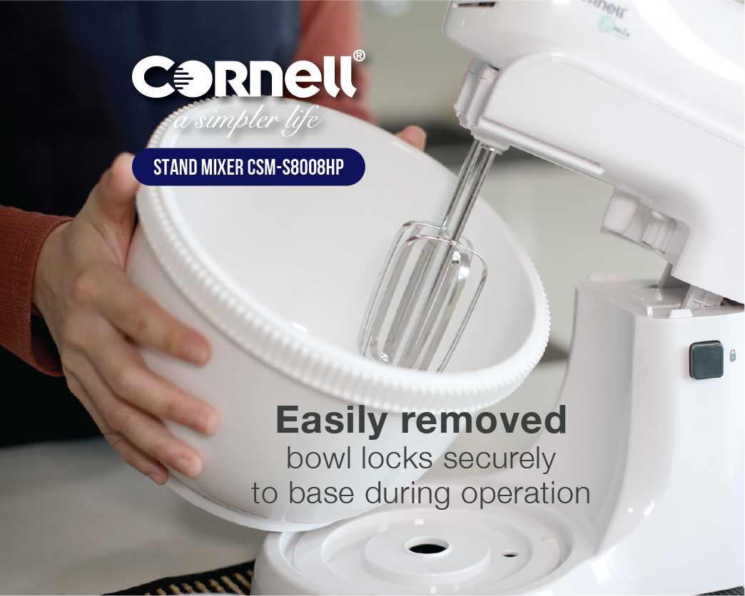 Cornell 5 Speeds Kitchen Stand Mixer (3.5L) CSM-S8008HP | Shopee Malaysia