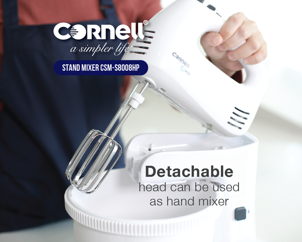 Cornell 5 Speeds Kitchen Stand Mixer (3.5L) CSM-S8008HP | Shopee Malaysia
