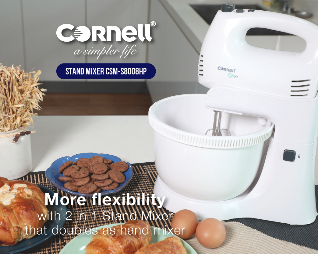 Cornell 5 Speeds Kitchen Stand Mixer (3.5L) CSM-S8008HP | Shopee Malaysia