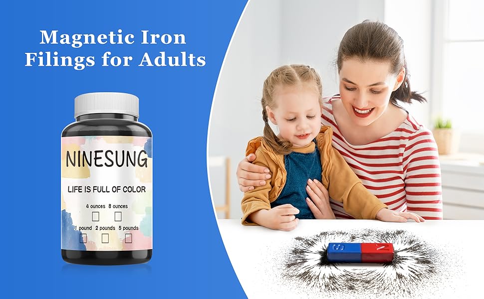 Magnetic Sand Iron Filings Iron Powder Filings Magnetic Power for ...