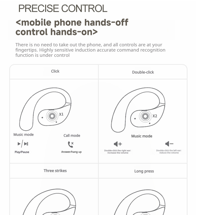 Lenovo Erazer X12 AI Translator Earbud Bluetooth Earphone OWS Open ...