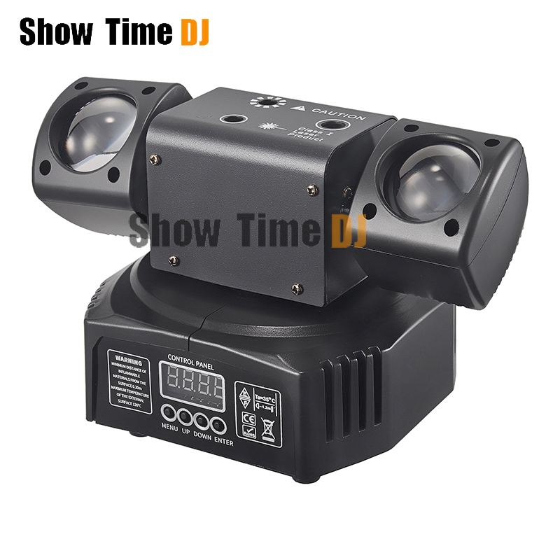 Remote 2Heads Mini Led Beam Moving Light Dj Led Laser Strobe 3 IN 1 ...