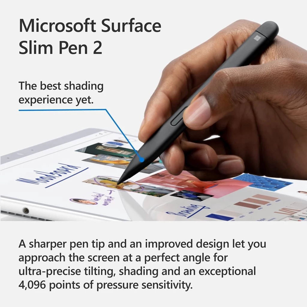 Microsoft Surface Slim Pen 2 Support with Surface Pro 3/4/5/6/7/7+/8/X ...