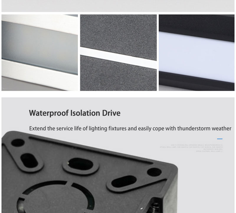 Outdoor LED Wall Foot Light Square Side Mounted Staircase Corner Step ...