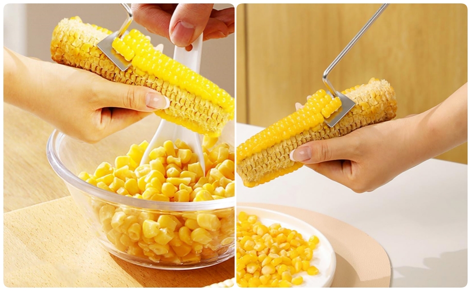 🔥Ship 24H🔥Corn Peeler Corn Stripper Corn Peeling Tool Stainless Steel ...