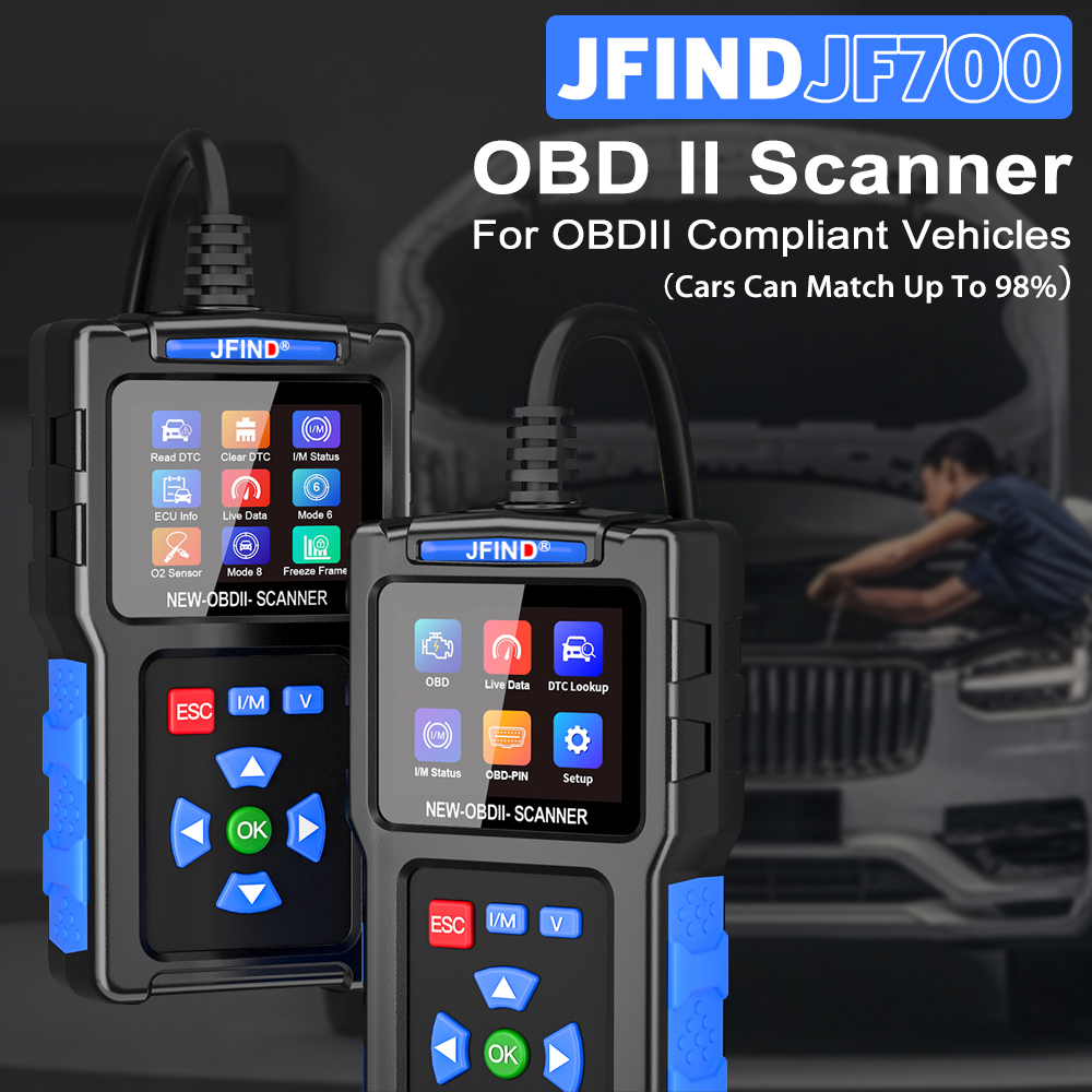 [Melayu Menu] JFIND JF700 Car & Motorcycle OBD2 Scanner for Perodua ...