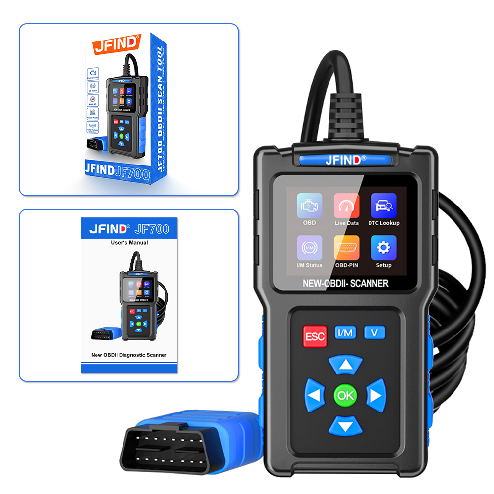 [Melayu Menu] JFIND JF700 Car & Motorcycle OBD2 Scanner for Perodua ...