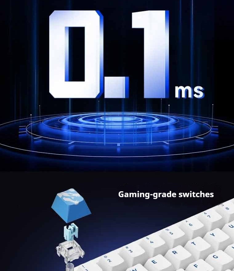 ATK Lev Edge 60He Aluminum alloy magnetic axis mechanical keyboard, 8k ...