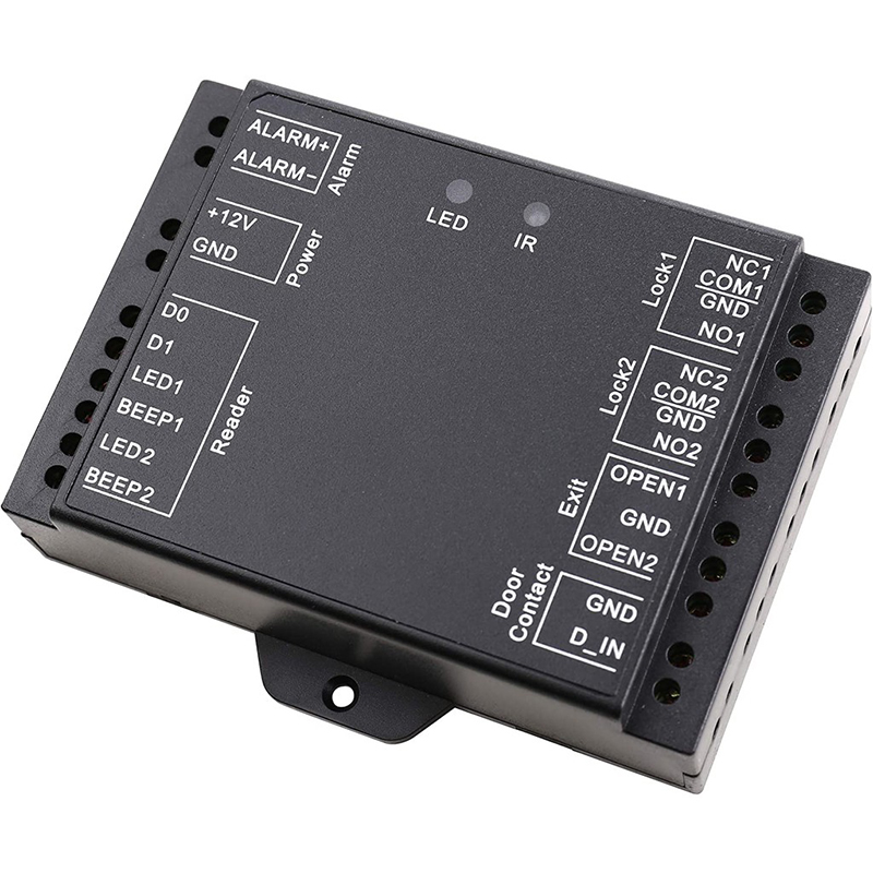 ABS Shell Mini Two-Door Controller Access Control Board Dual Relay for ...