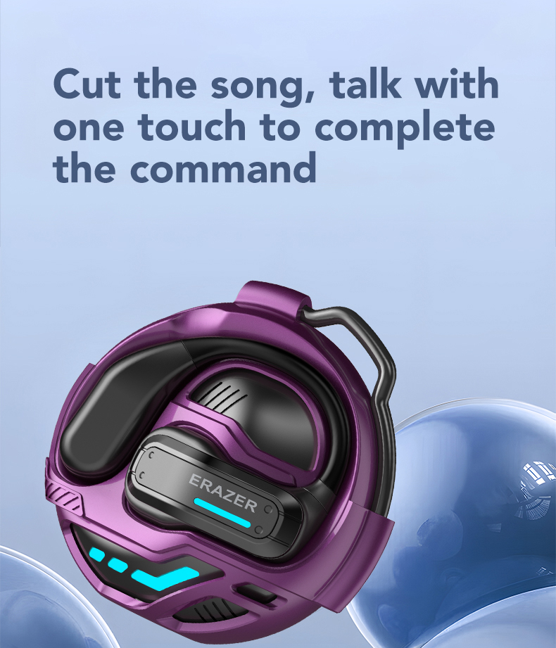 Lenovo ERAZER X8 AI Translator Earbud Bluetooth Earphone OWS Open ...