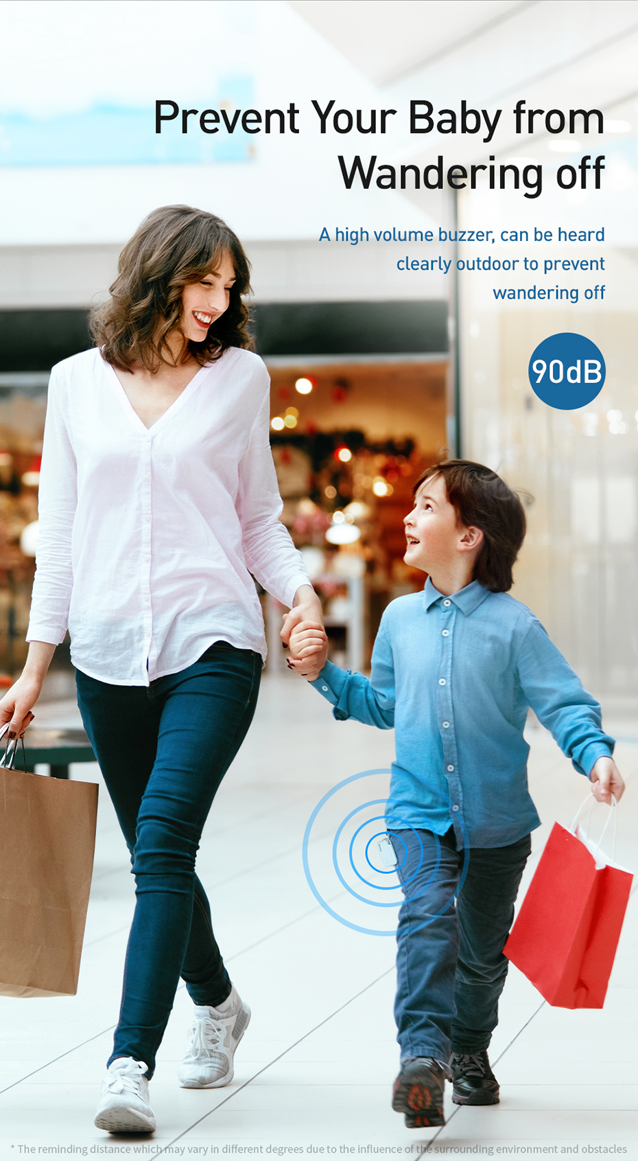 Baseus T2 Wireless Smart Tracker Mini Anti-Lost Track Device Animal Kid ...