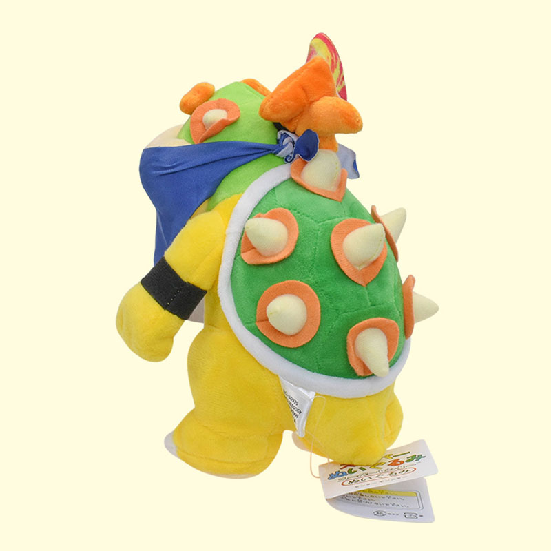 22cm Super Mario Bros Plush Wonder Bowser Jr Meowser King K.Rool Fury ...