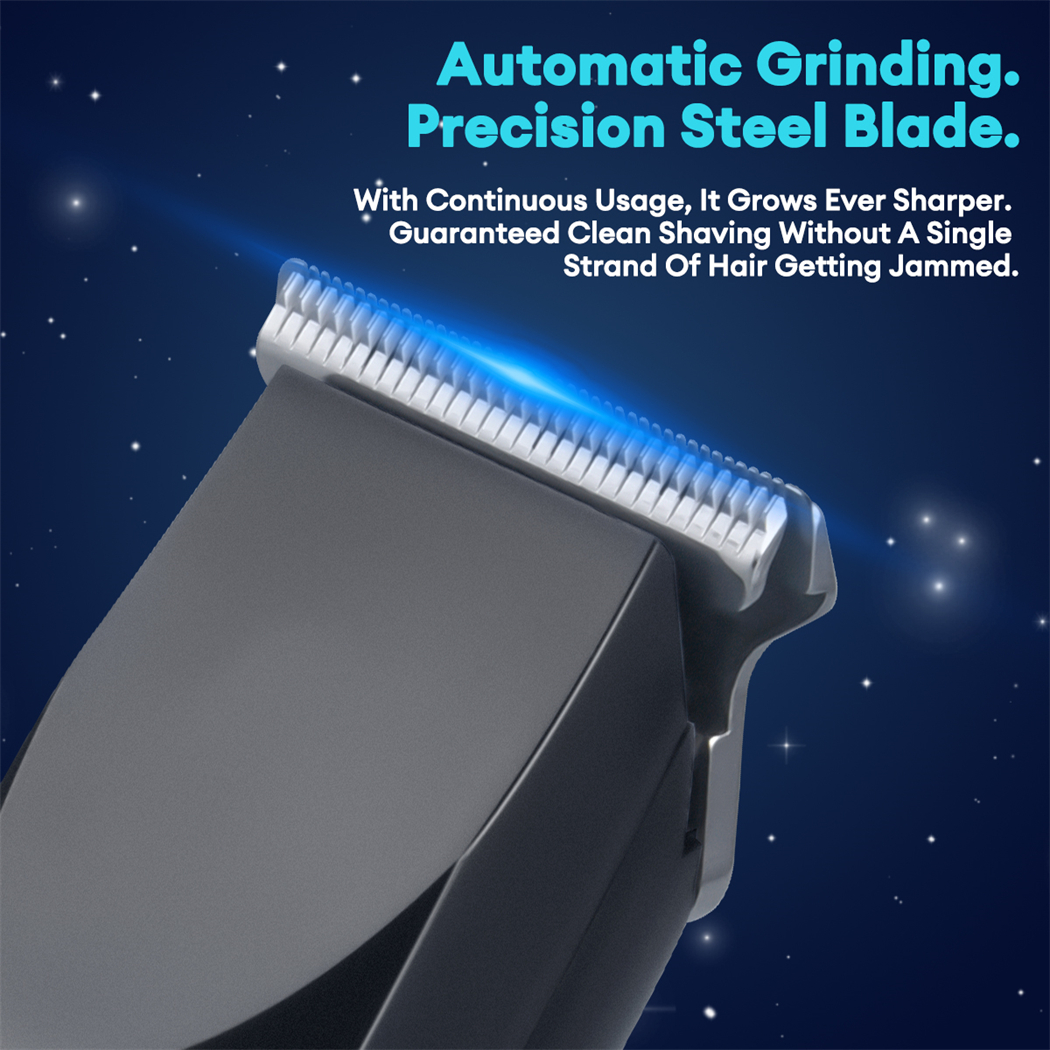 Ckeyin Men Rechargeable Professional Hair Clipper and Beard Trimmer ...