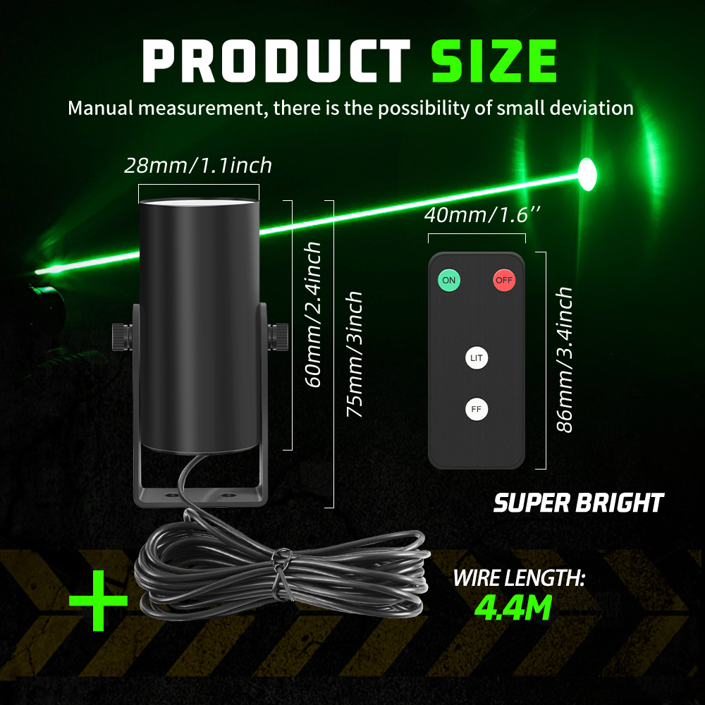 Green Laser Light Strobe Flashing Long Distance Range for Office ...