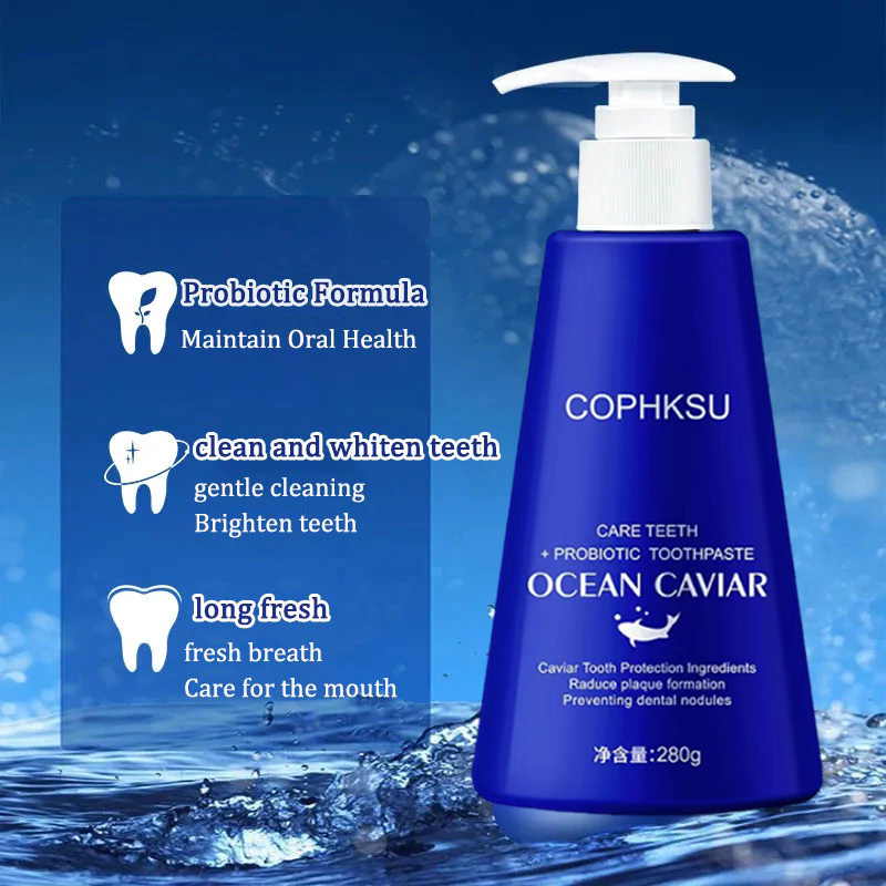 COPHKSU Probiotic Toothpaste teeth whitening removes plaque and tartar ...