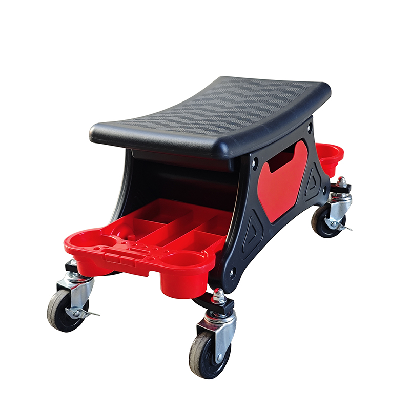 Mechanic Stool - Detailing Garage Rolling Stool with Wheels, Roller ...