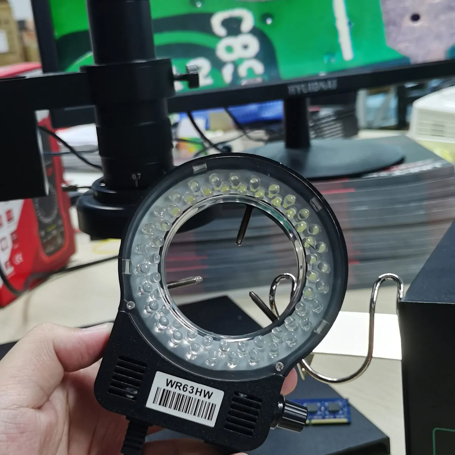 YIZHAN 48MP 1080P HDMI USB Digital Video Microscope phone repair for ...