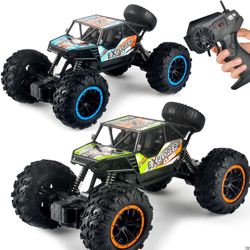 New 1:16 Scale RC Car, 20 km/h 4WD Monster Truck, Off-road Vehicle Toy ...