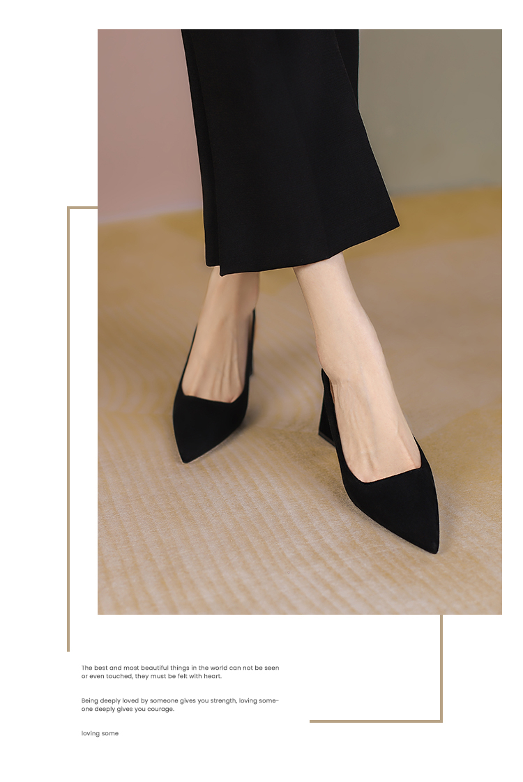 【888 Shoes】Heels Pointed Toe Wanita Slingback 5cm Gaya Elegan Untuk ...