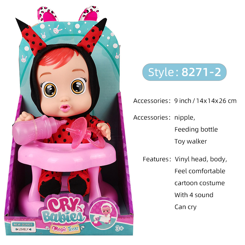 Ready Stock Toys Baby Doll Crying Baby Newborn Baby Reborn Baby Doll ...