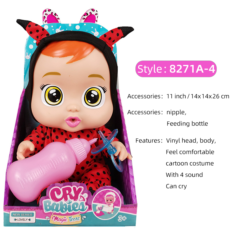 Ready Stock Toys Baby Doll Crying Baby Newborn Baby Reborn Baby Doll ...