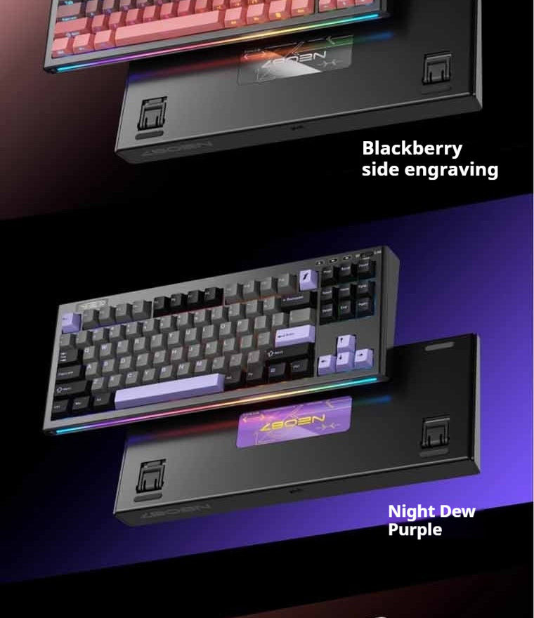 1stplayer NEO87 three mode customized wireless mechanical keyboard ...