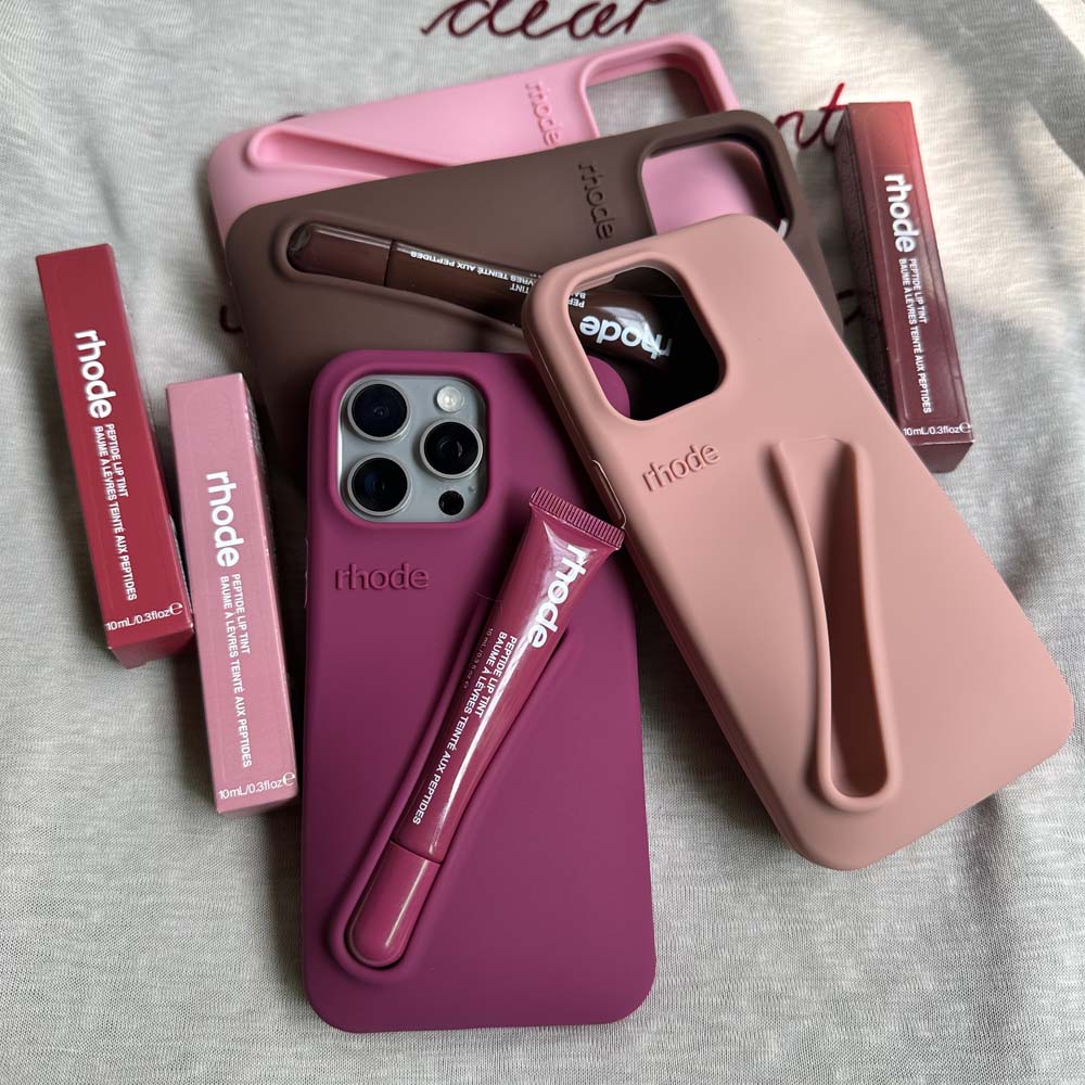 RHODE Hailey Beiber creative lipstick phone case For iPhone 16ProMax ...