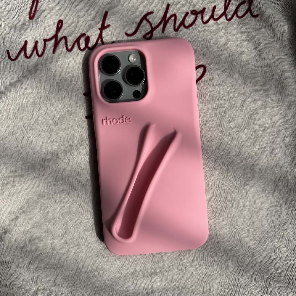 RHODE Hailey Beiber creative lipstick phone case For iPhone 16ProMax ...
