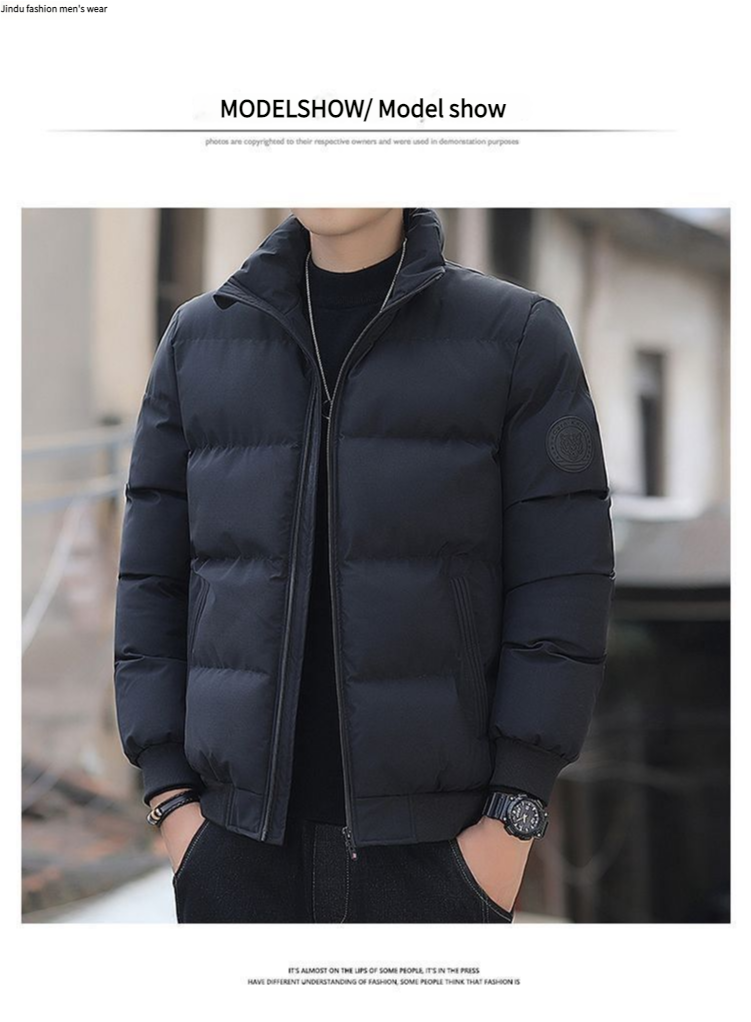 Down Padded Jacket Winter Thick Padded Padded Jacket Men New Style ...