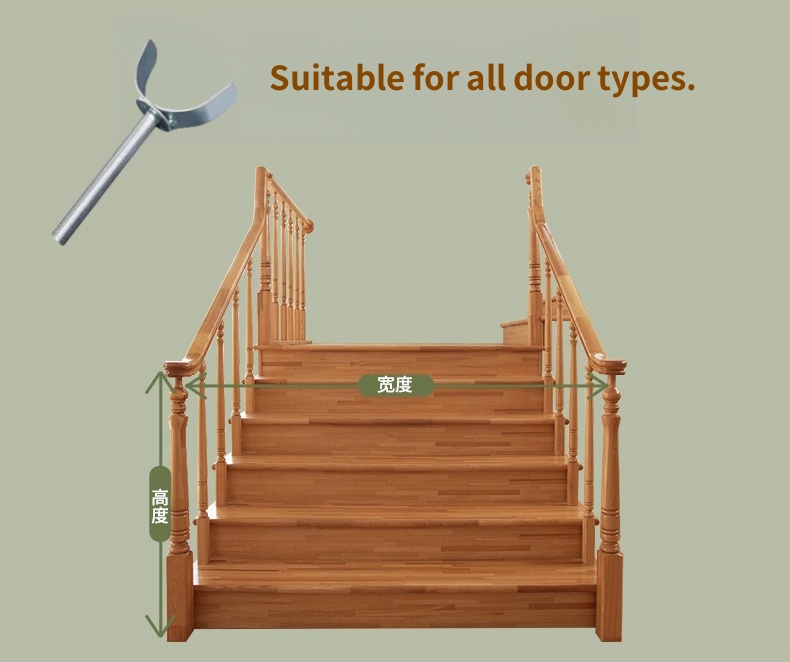 【Ready Stock】pagar baby safety/pagar pintu rumah/Safety Lock Baby Gate ...