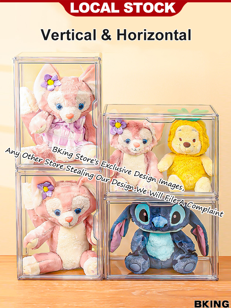 DUOZAN Acrylic Labubu Zimomo Display Box Popmart Display Case ...