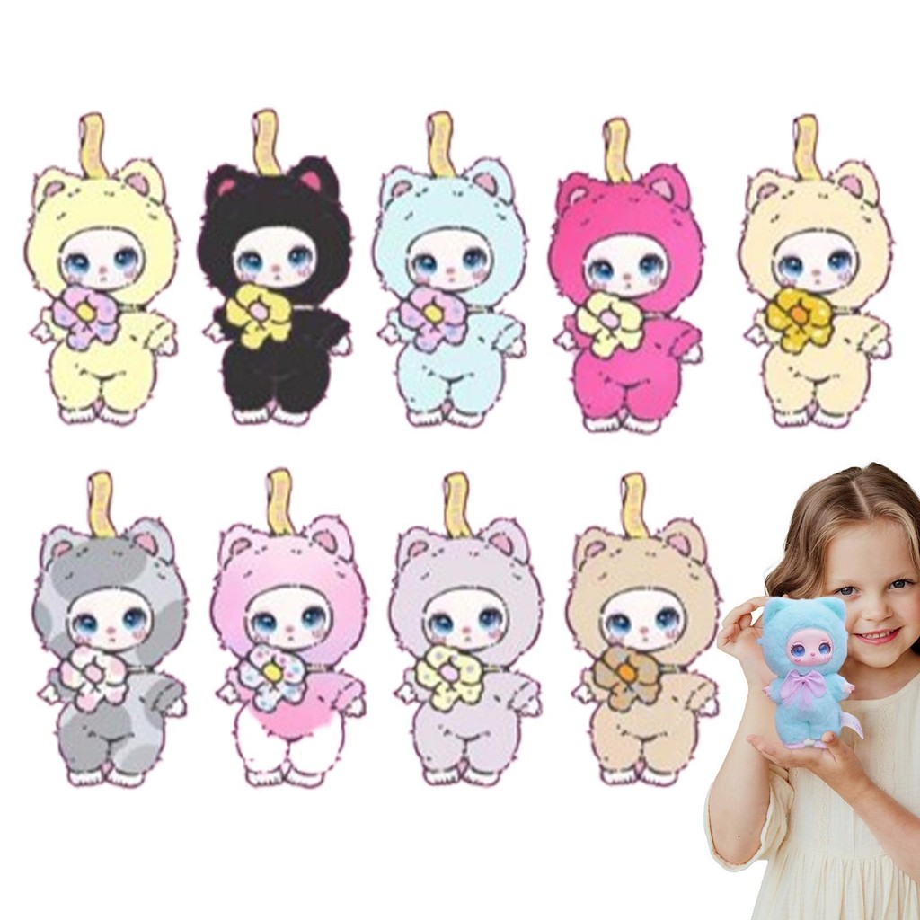 (Optional) Liila luky cat V1 series genuine mystery box doll gift, doll ...