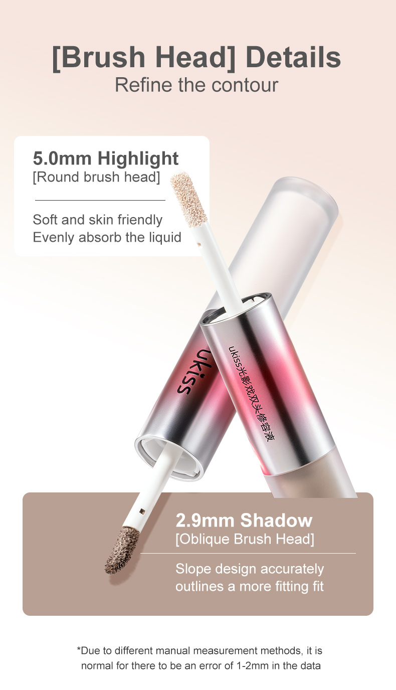 UKISS Double Head Contour & Highlight Liquid Shadow contouring nasal ...