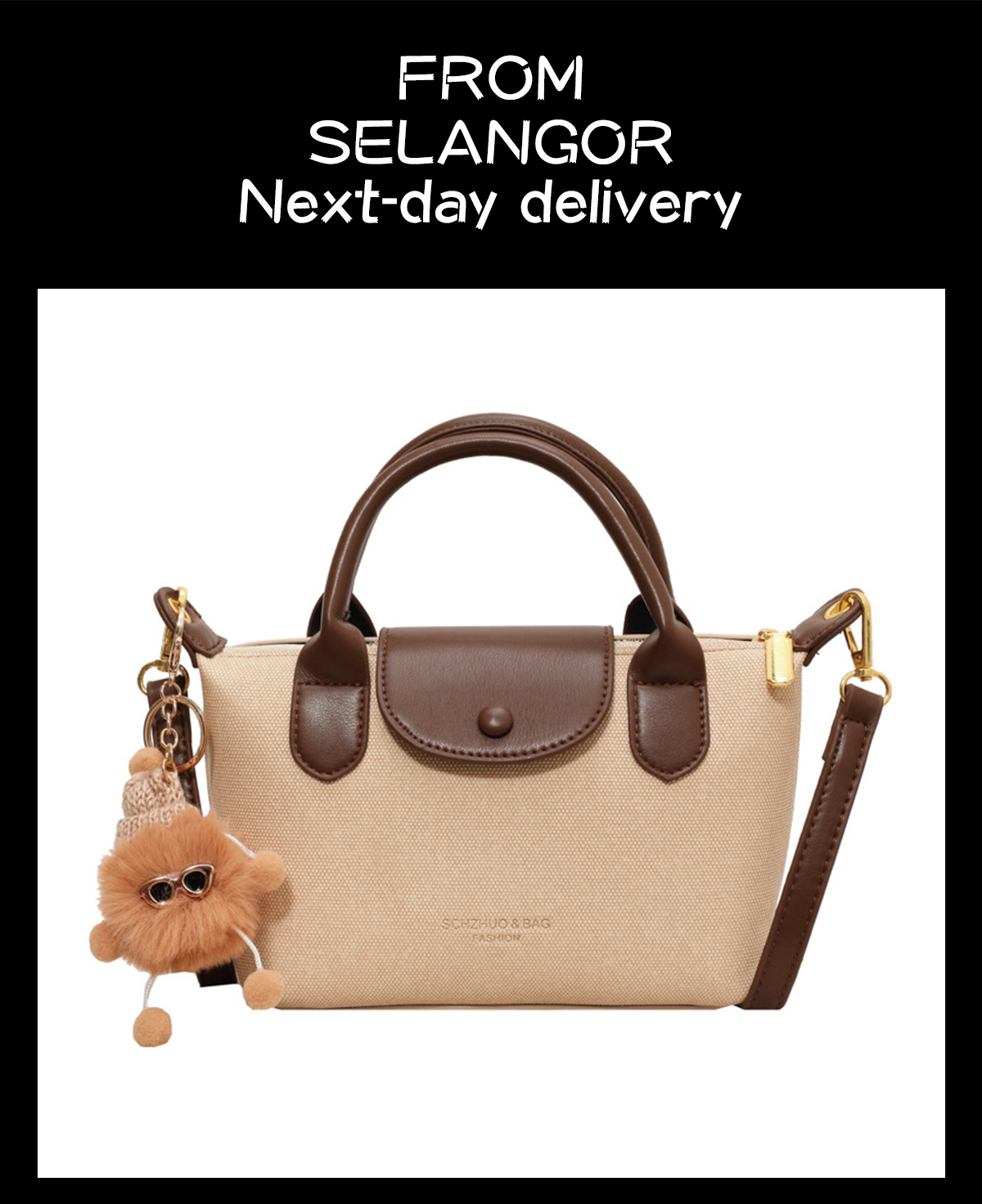 Handheld style Messenger Bag Canvas Thickened Portable Dual-Use ...