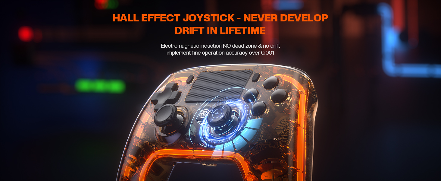 [BEST SELLER] NYXI Hall Effect Wireless Game Controller Transparent ...